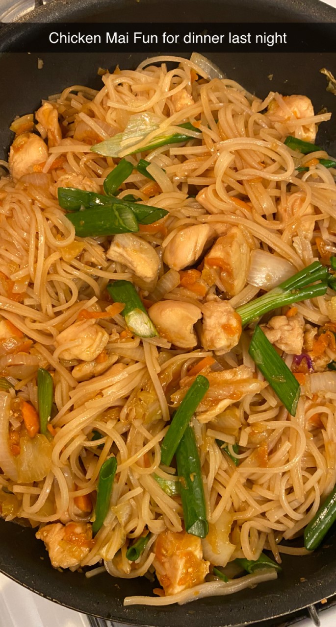 Chicken Mei Fun : Easy Weight Watcher style noodles -Credit to the ...